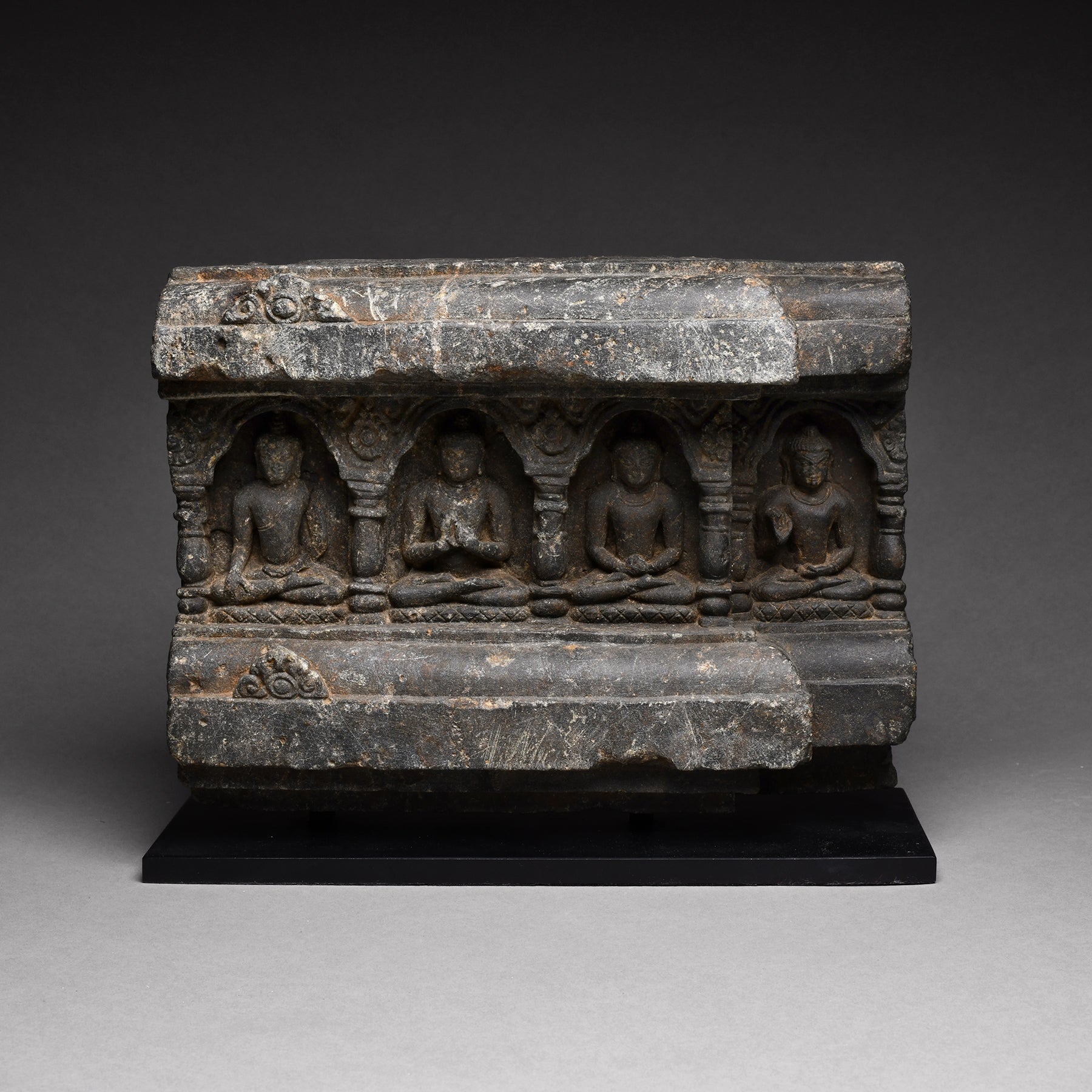 Pala Blackstone Votive Stupa Base Fragment – monumentgalleryla