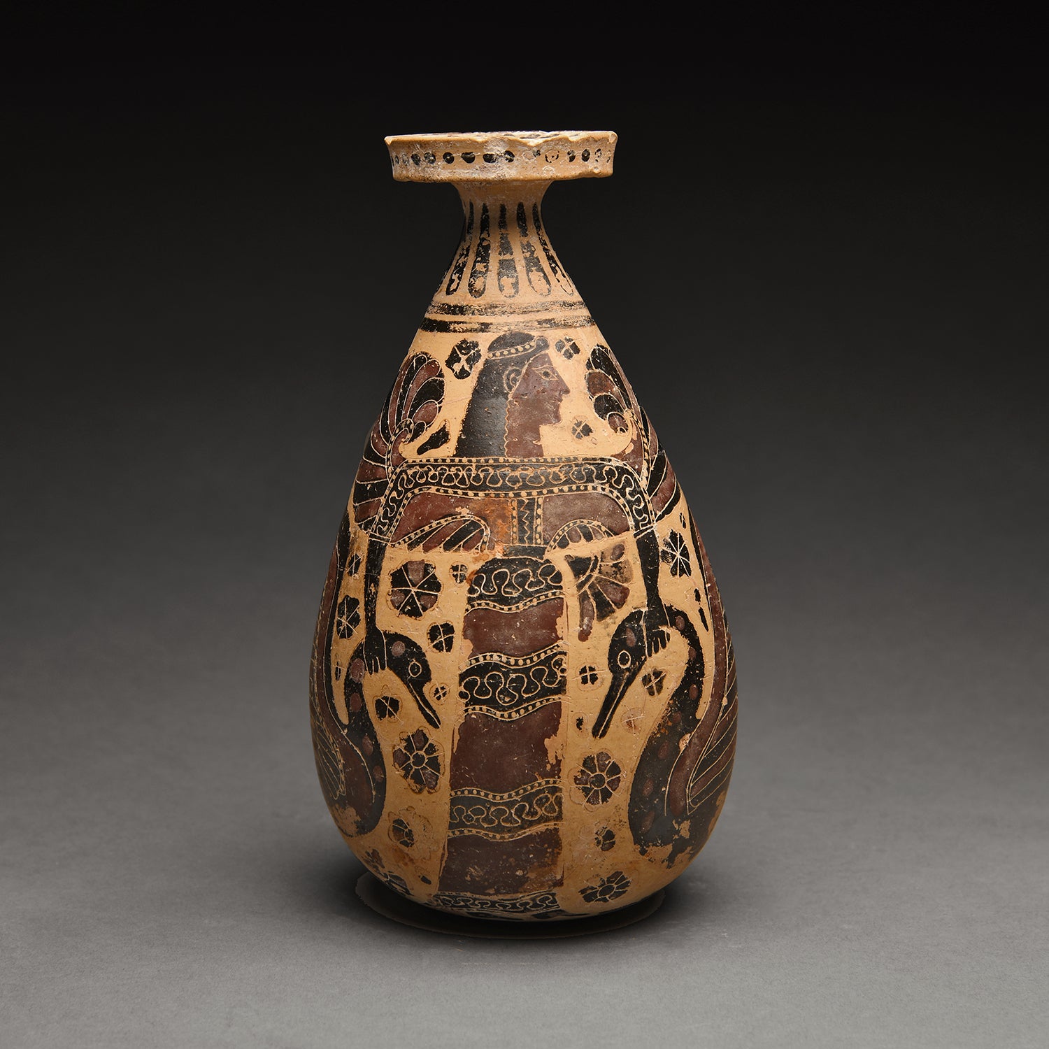 Corinthian Black-Figured Alabastron – monumentgalleryla