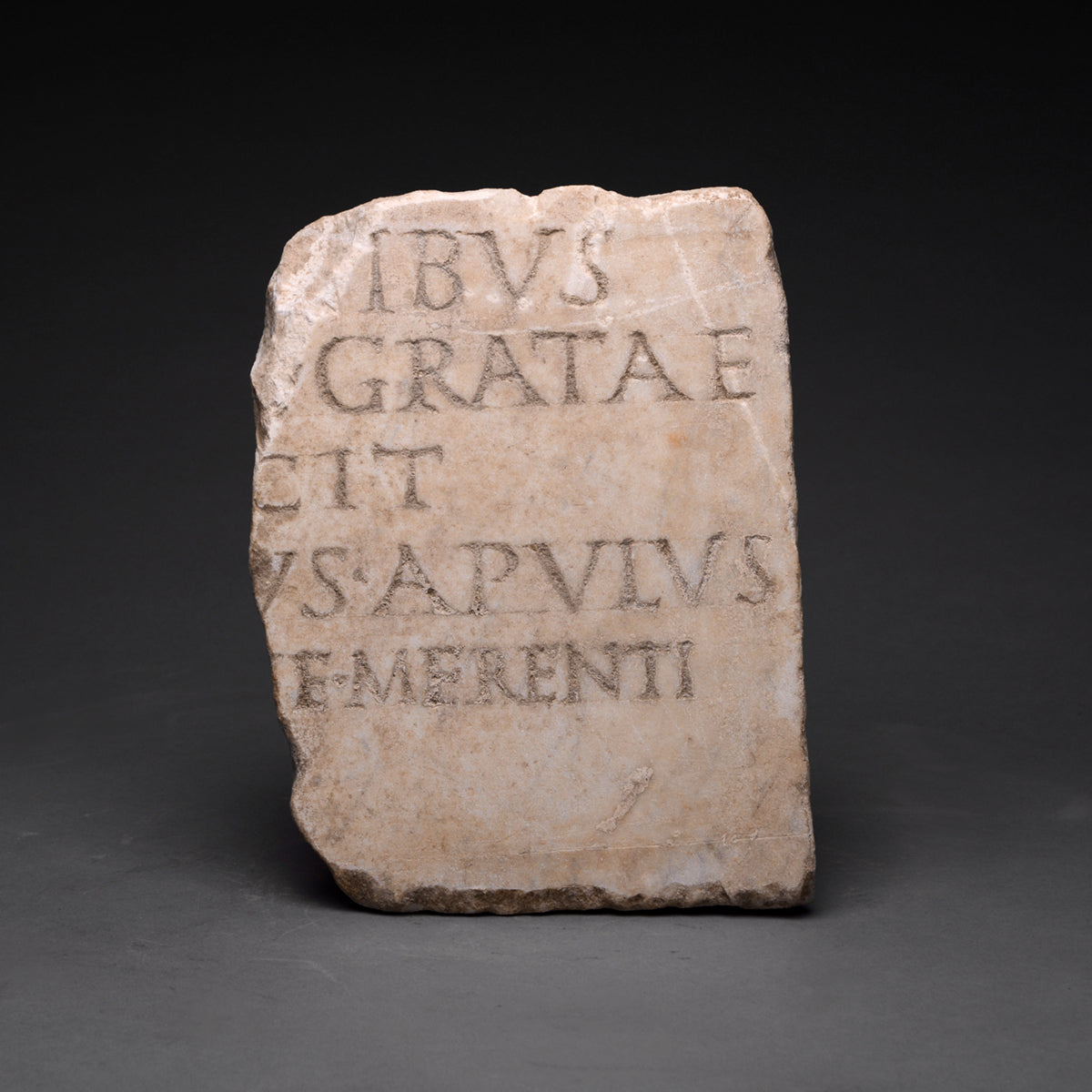 Roman Marble Gravestone Fragment – monumentgalleryla