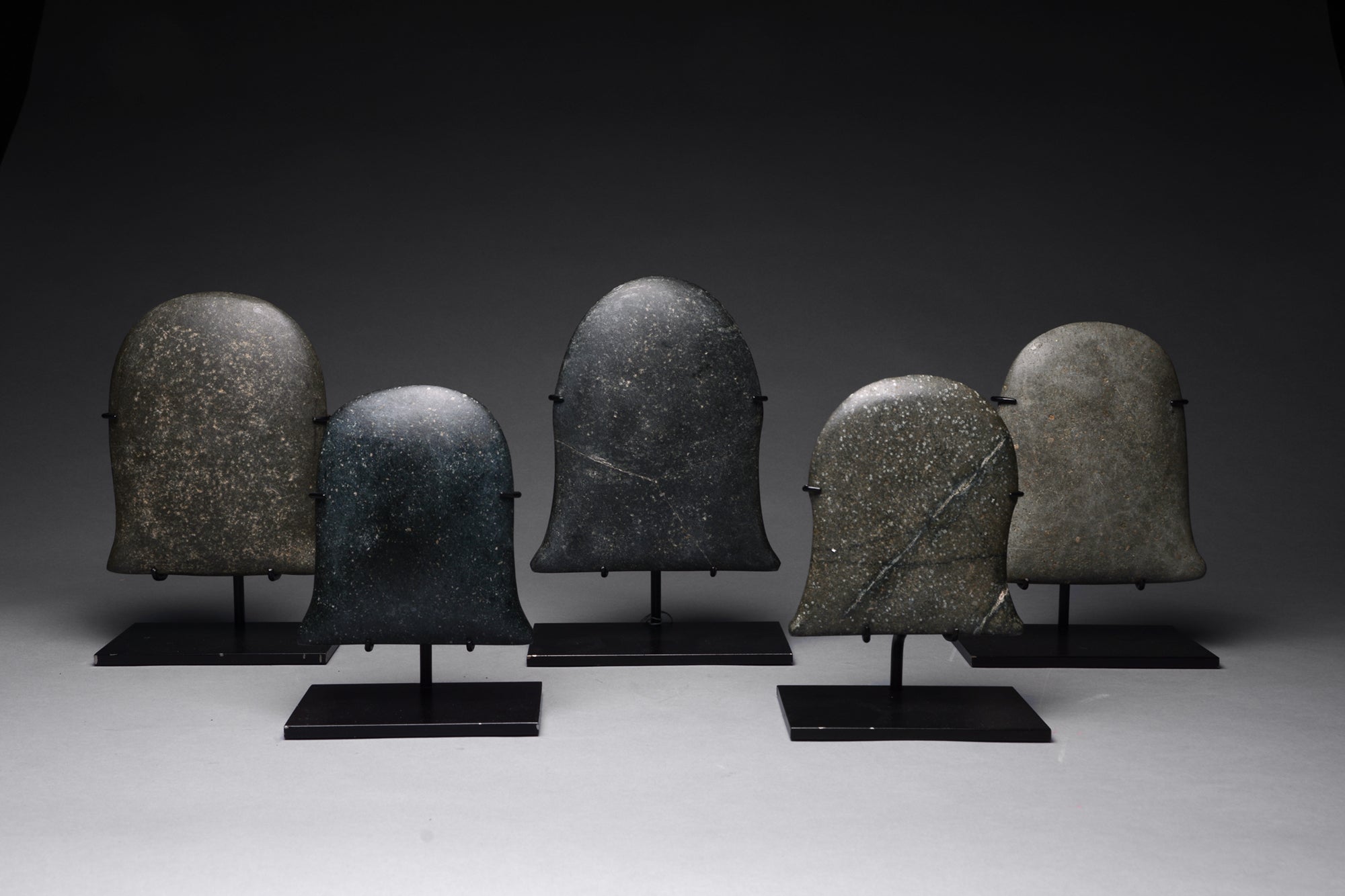 A Collection of Nine Valdivian Stone Axe Blades – monumentgalleryla